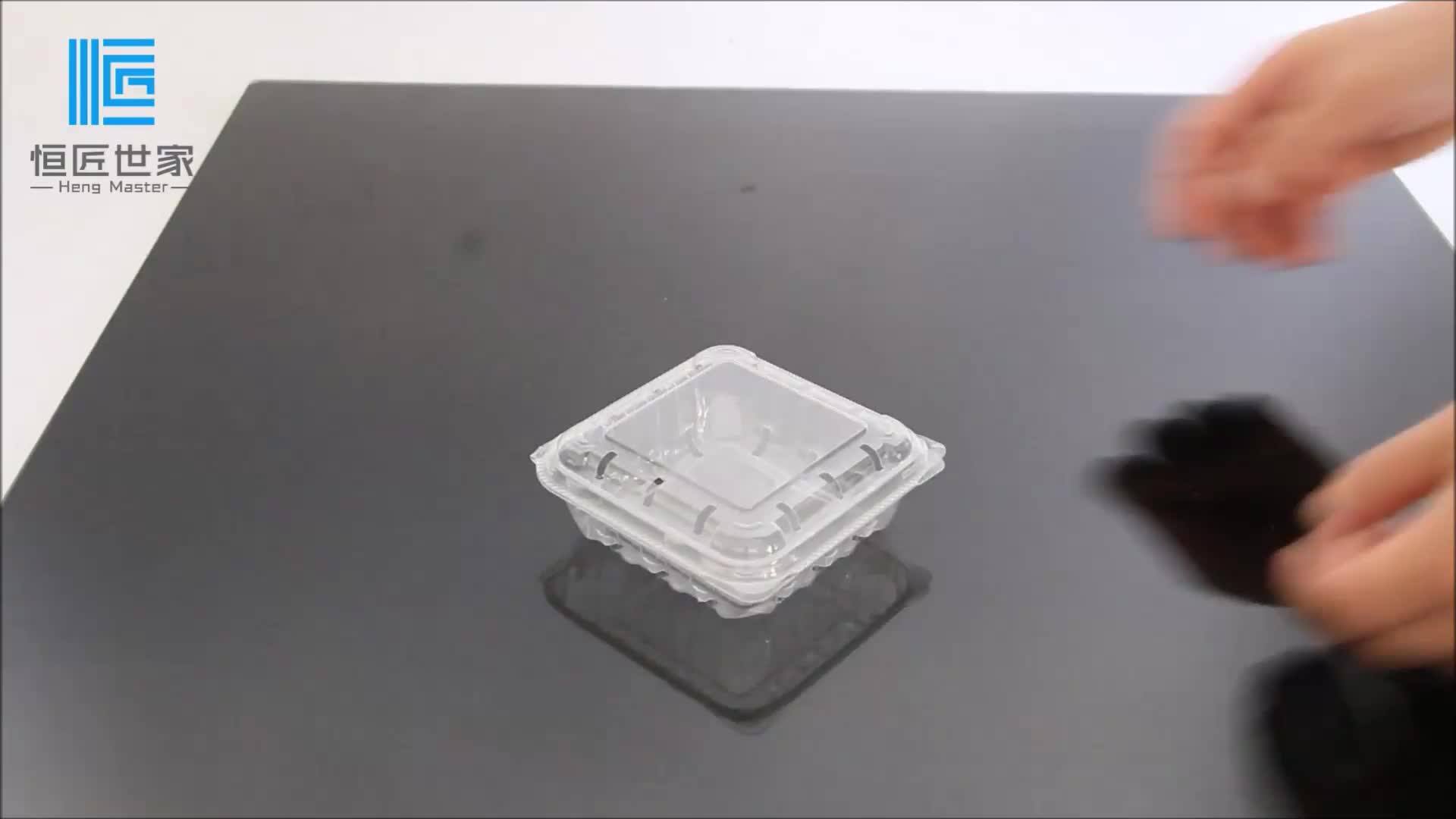 500g Disposable Clear Plastic Fresh Fruit Box Packaging Ecofriendly ...