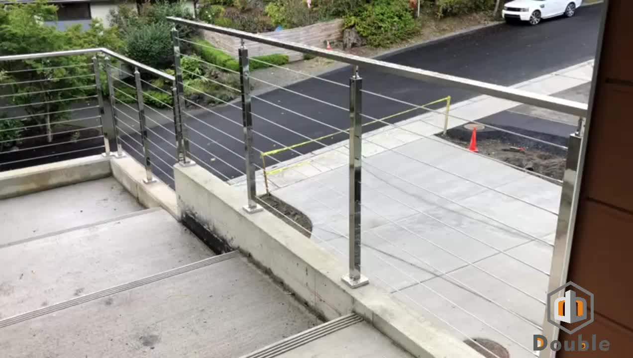 Deck Railings Stainless Steel Cable Railing - Buy Cable Railing System ...