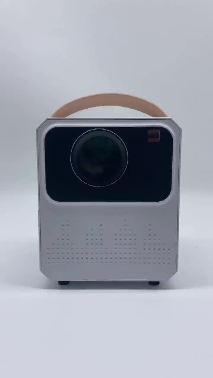 New Portable Projector Android 9 Video Proyector Wifi Led Lamp ...