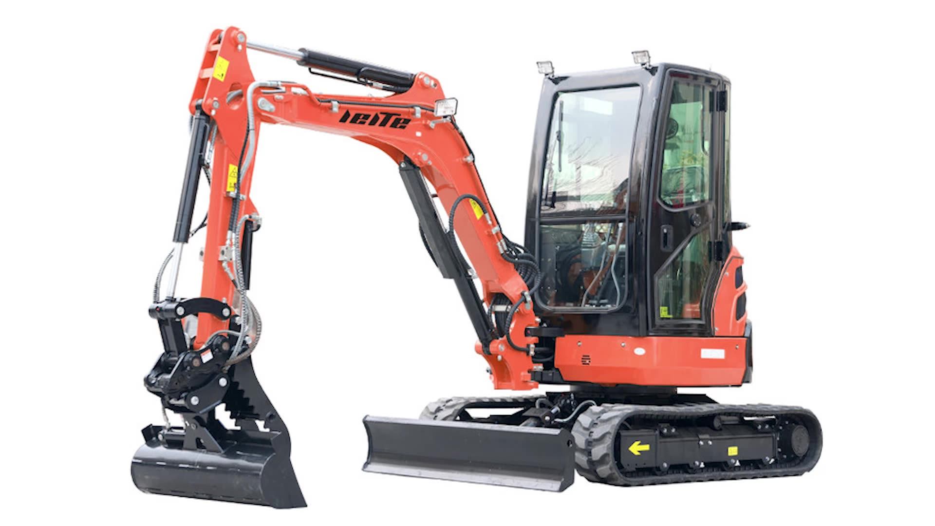 Leite 1. 5ton 1.8ton 2ton China Mini Excavator Small Crawler Digger ...