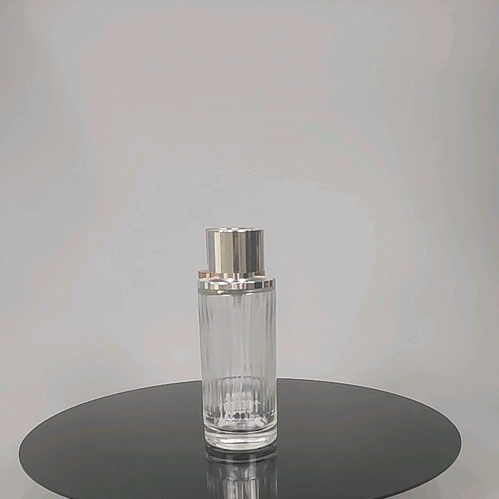 Botella De Vidrio Para Perfume Para Mujer,Rociador Cilíndrico De Alta ...