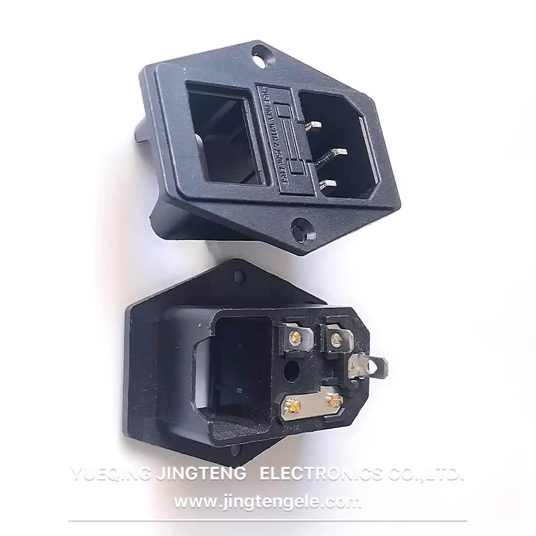 Three Pin Female Ac Socket Electric Wall Switch Socket 220v Use With ...