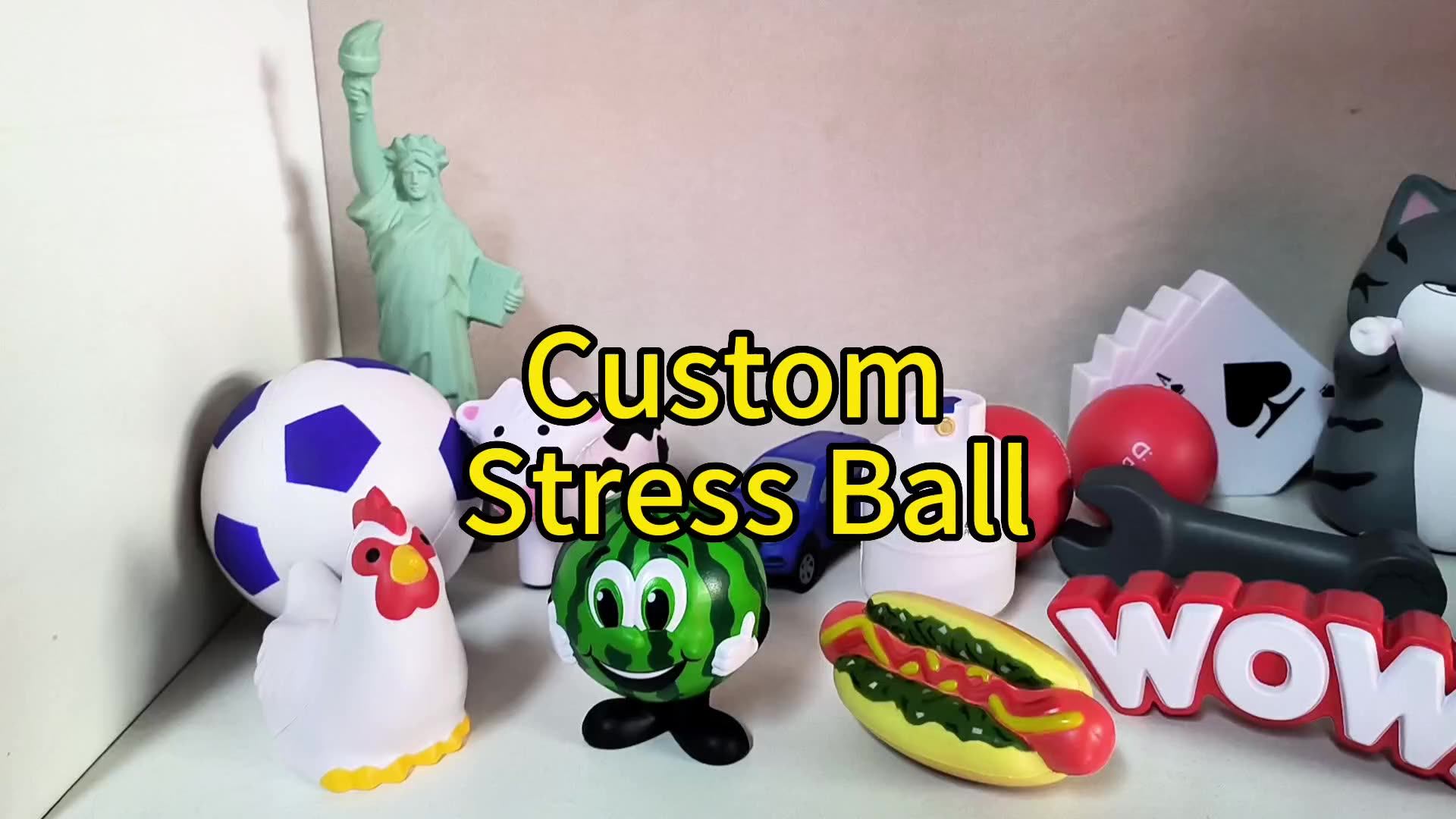 Ai-mich Premium 63/70mm Anti Stress Promotional Gifts Custom Pu Anti ...