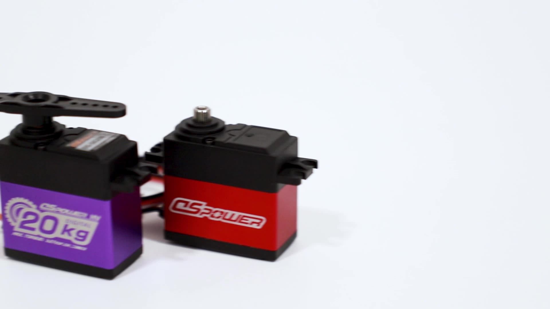 35kg Servo 25kg Large Torque Rc Servo 180 Degree Aluminium Shell Metal ...