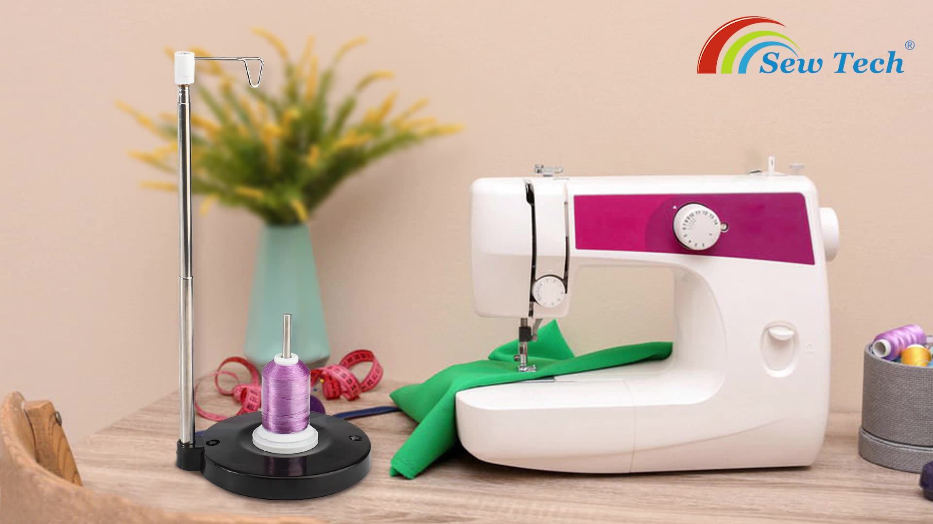 Sewing Machine Single Spool Thread Stand - Buy Thread Stand,Sewing ...
