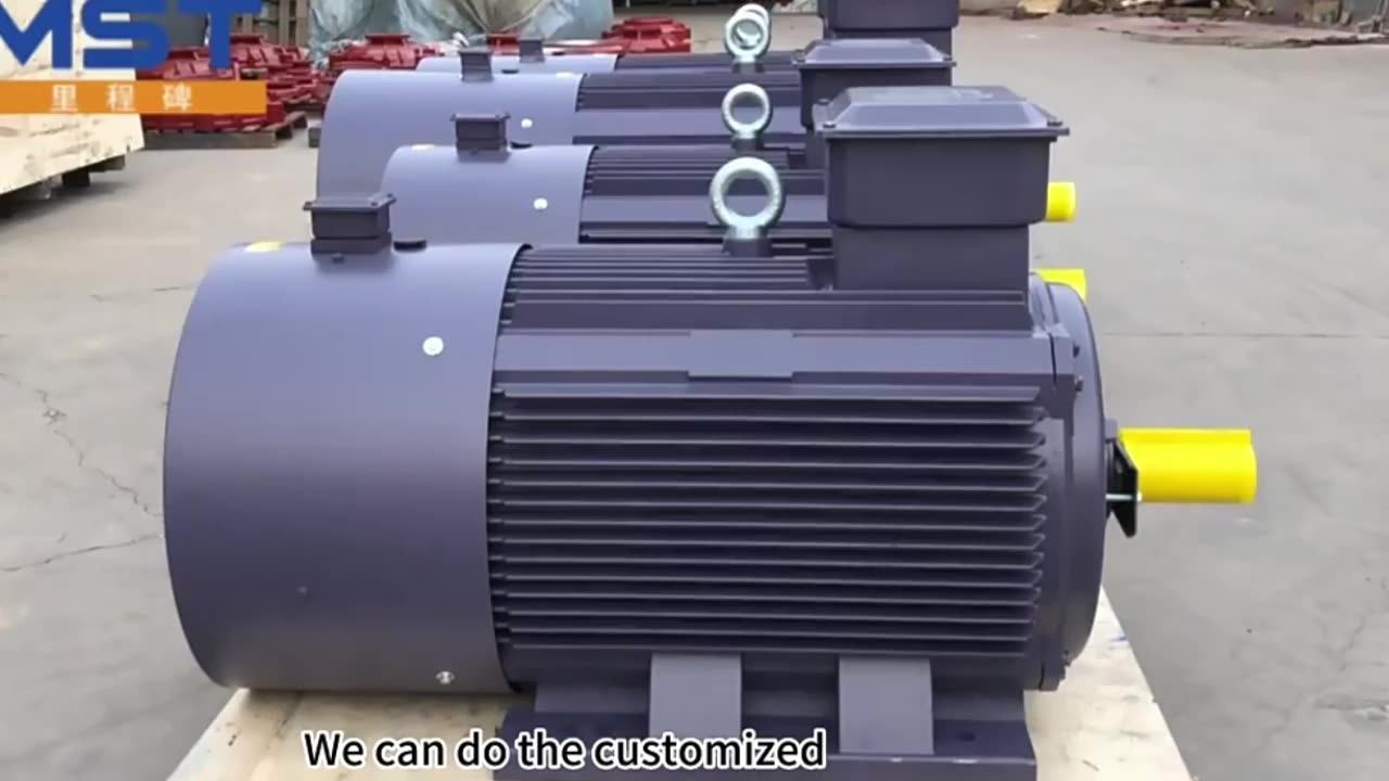 Factory Induction Wound Rotor Induction Motor Ye2-1600l-4 15kw Variable ...