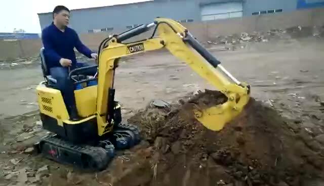 New Mini Trench Digging Machine Soil Digging Excavator Cheap Machinery ...