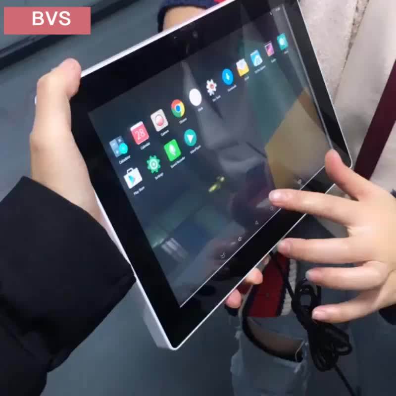 Bvs 10.1 Inch Wall Mounted Android Poe Tablet Pc With Ethernet Rj45 ...
