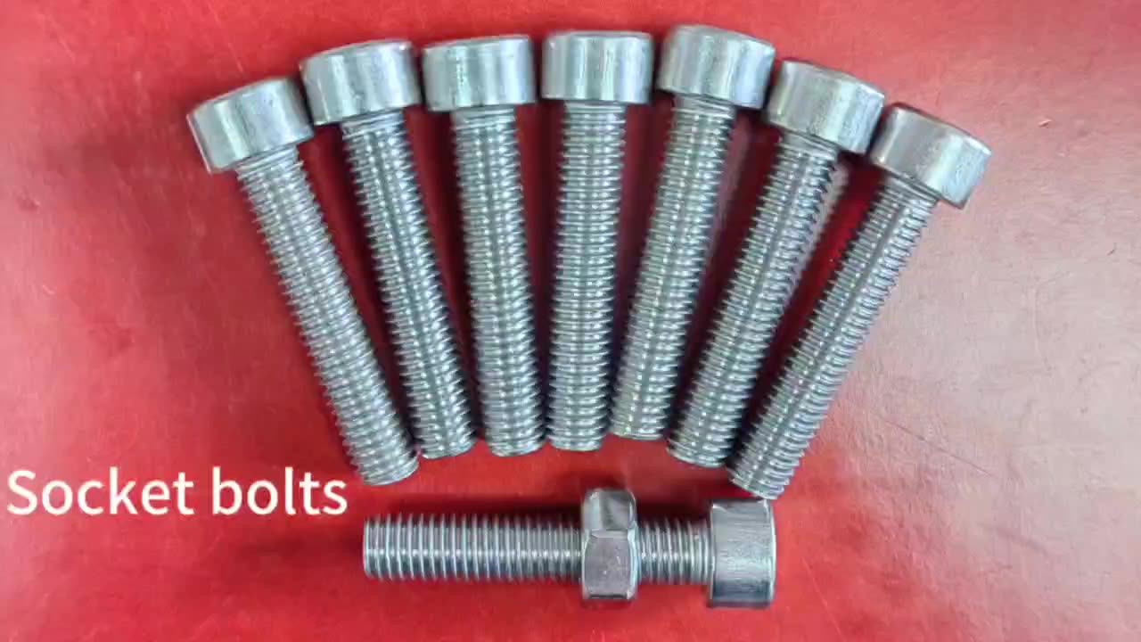 Stainless Steel Ss304 A2 70 Bolts M6 Alan Key Din912 Cylinder Socket ...