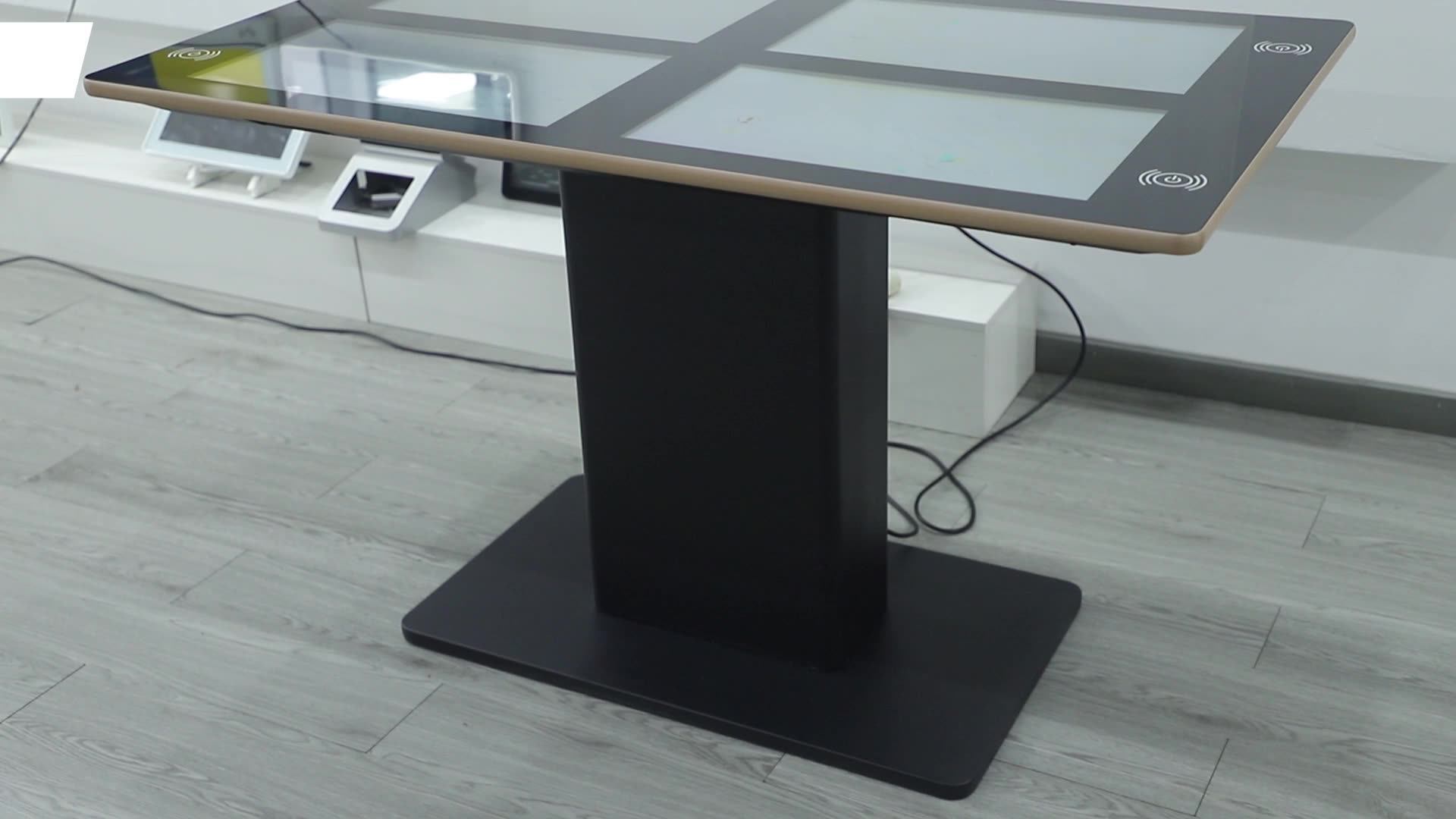 Interactive Screen Desk Smart Coffee Lcd Display Touch Table For ...