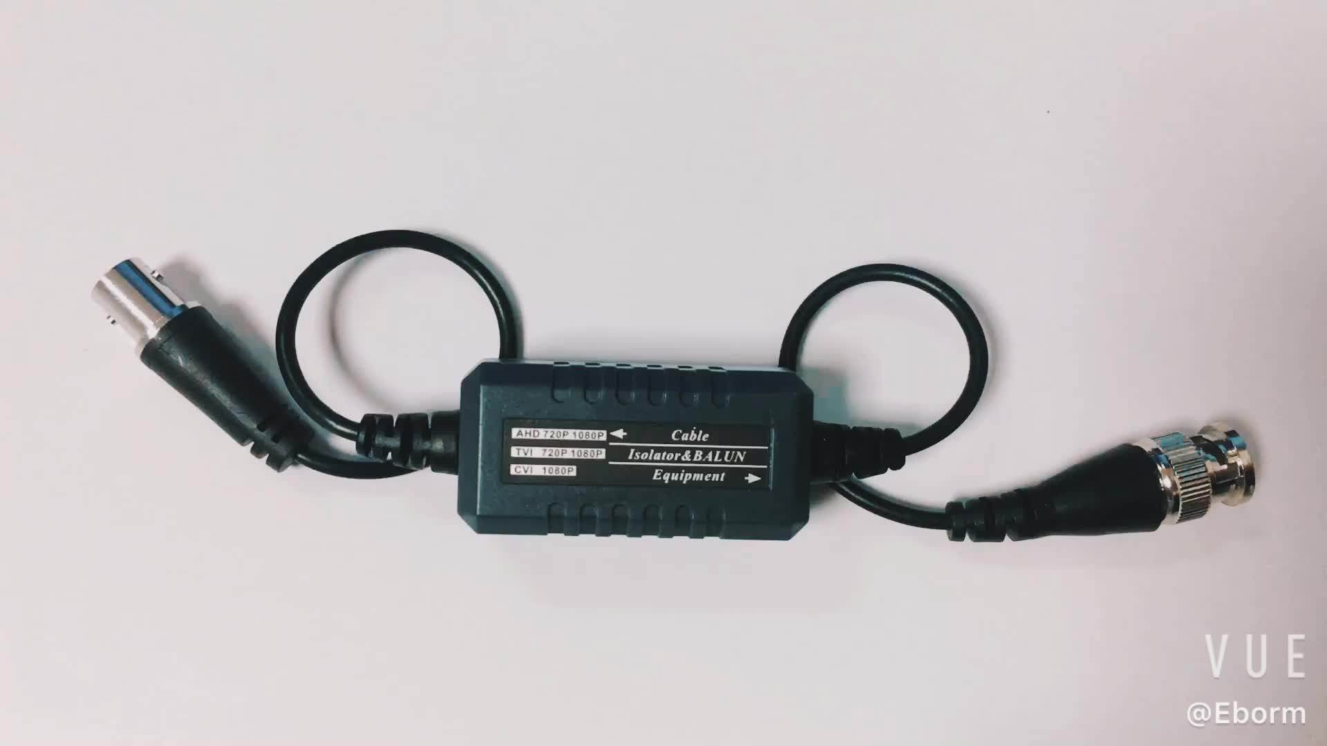 Bnc Male To Bnc Female Ahd Cvi Tvi Cvbs Hd Video Balun Coaxial Ground ...