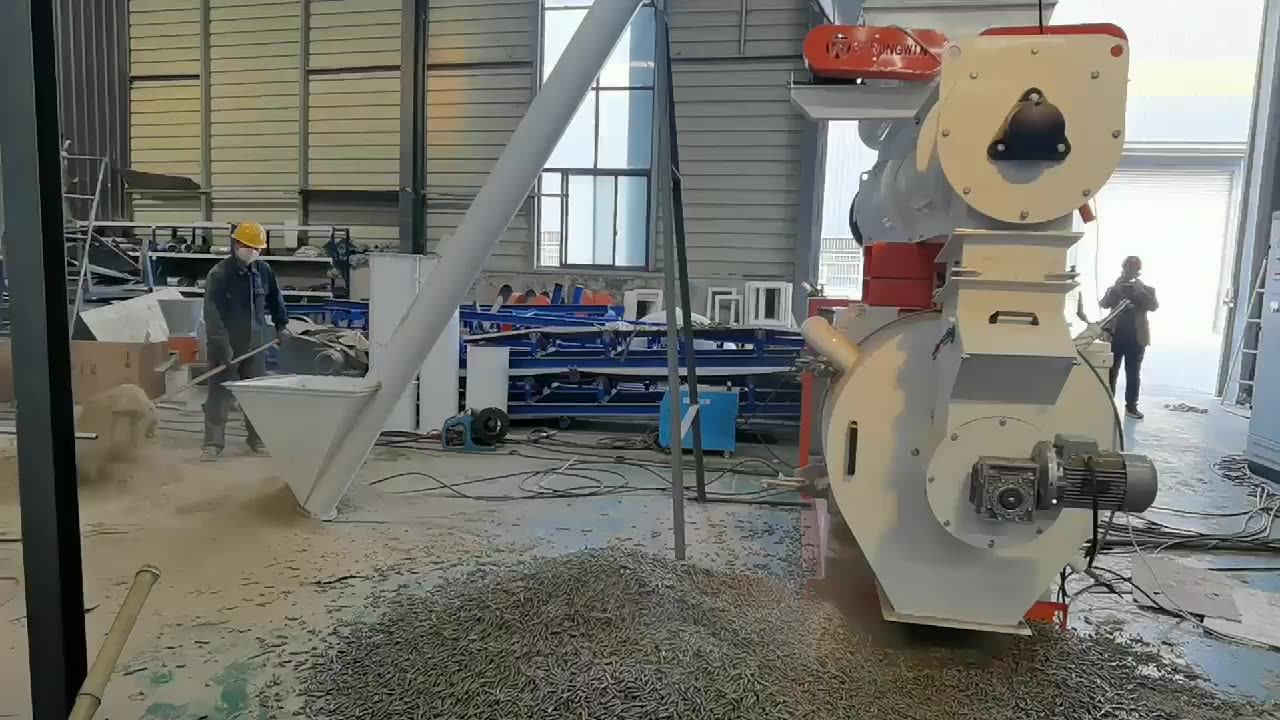 Goat Cattle Feed Pellet Plant Alfalfa Grass Hay Feed Pellet Production ...