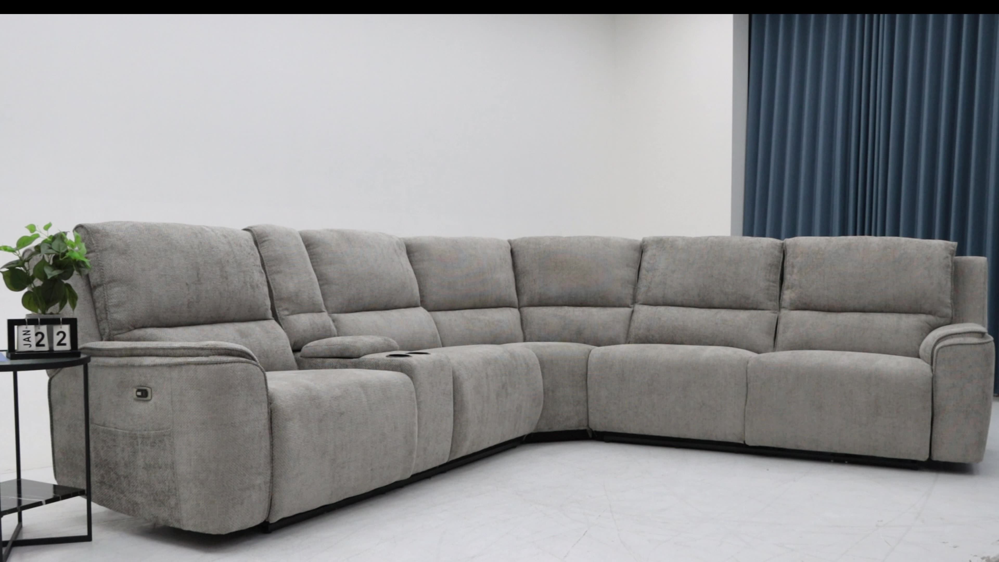 Geeksofa Top Selling Model Electric Recliner Sofa Corner Seating ...