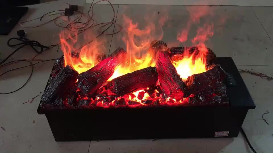 Touchable Flame And Humidifying Air Manual Type Atomization 3d Electric ...