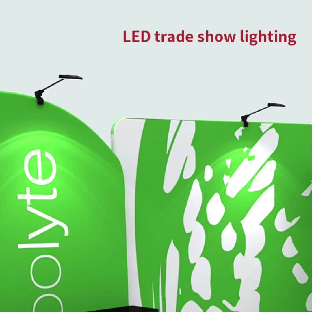 Exhibition Led Arm Light For Pop Up Display Stand - Buy Exhibition Led ...