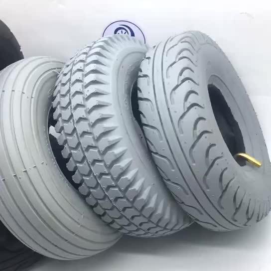 Innova Brand Grey Tire Grey Rubber Tyre 200x50 7x 1 3/4 6x2 5x1 3.00-4 ...
