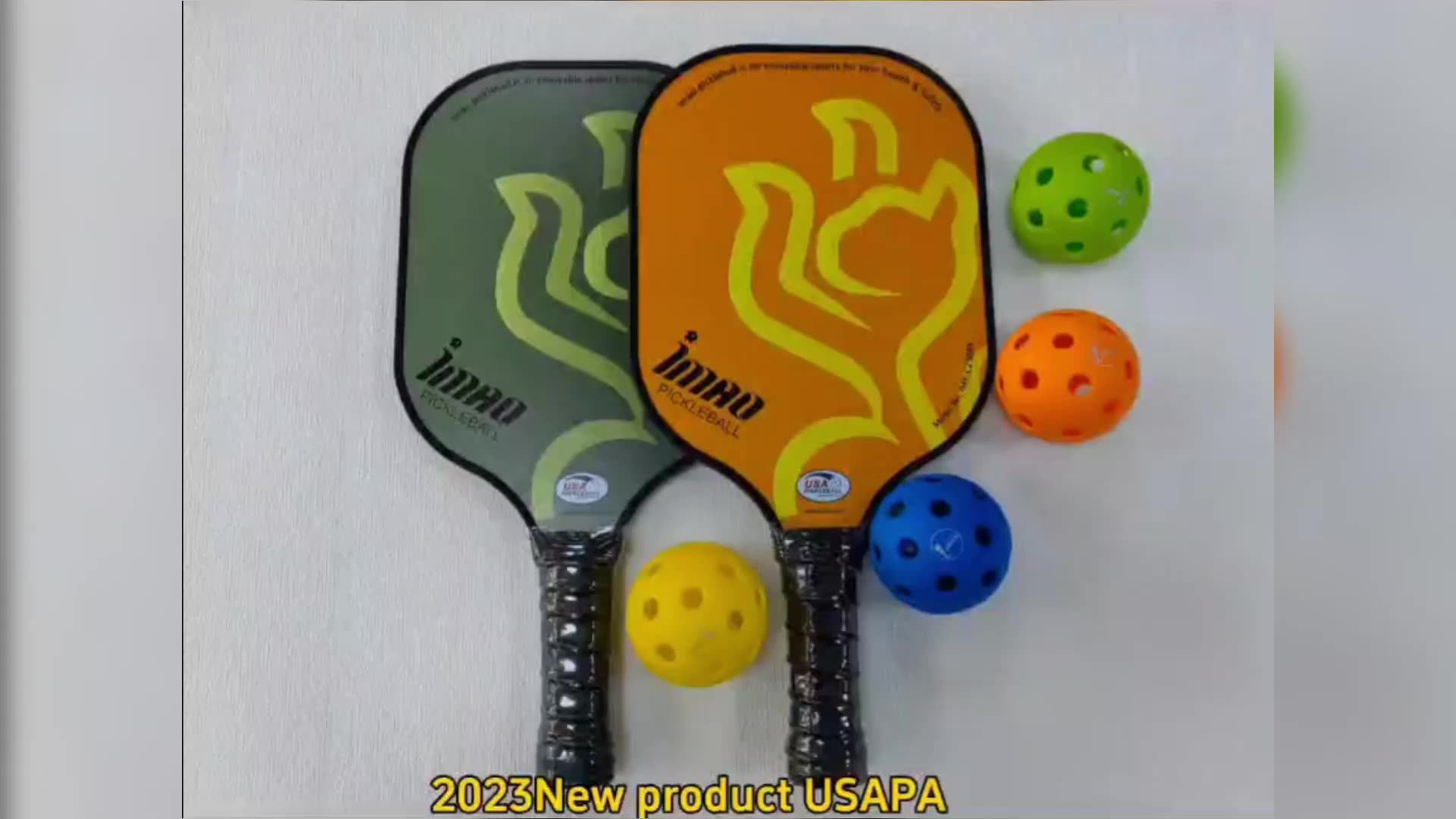 Wholesale Custom 26 Hole Usapa Approved Sports Indoor Pickleballs Set ...