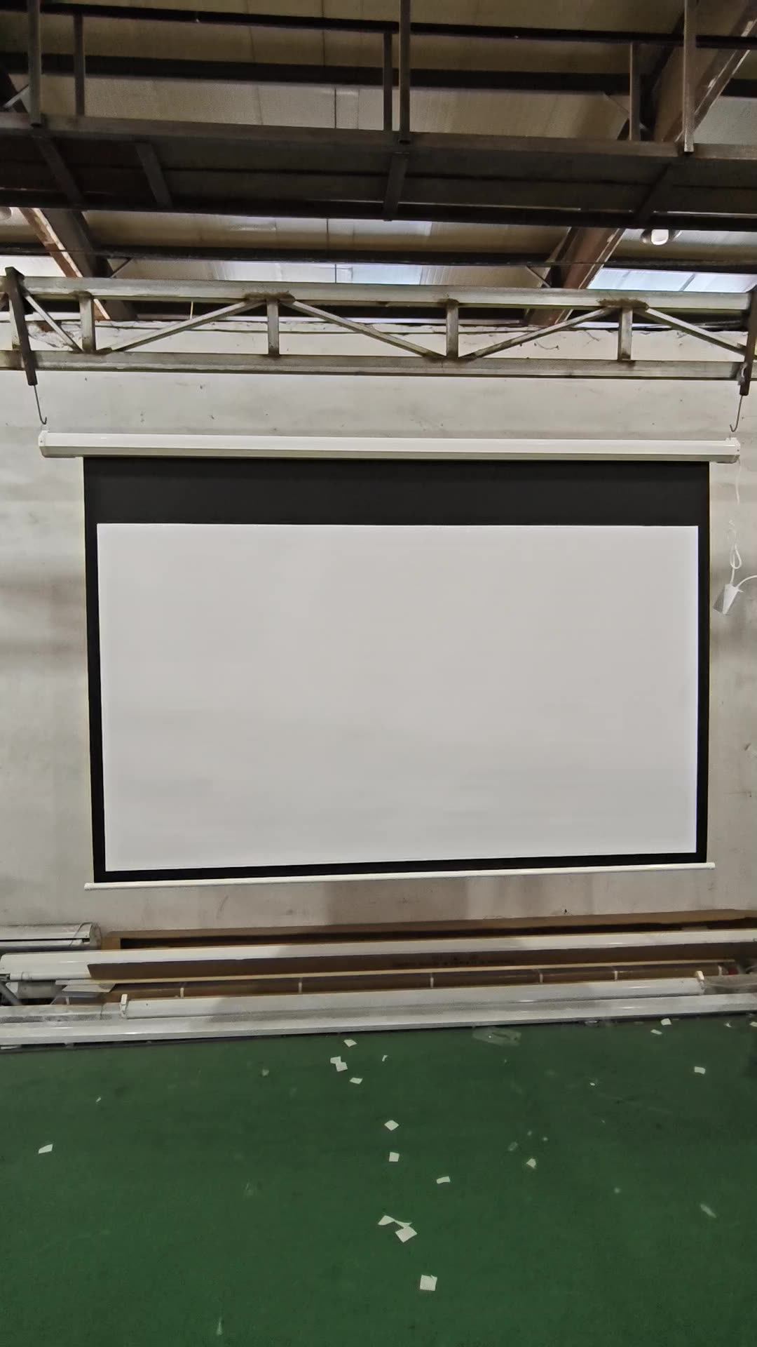 150" Large Electric Screen/motor Projection Screen 16:9 Motorized ...