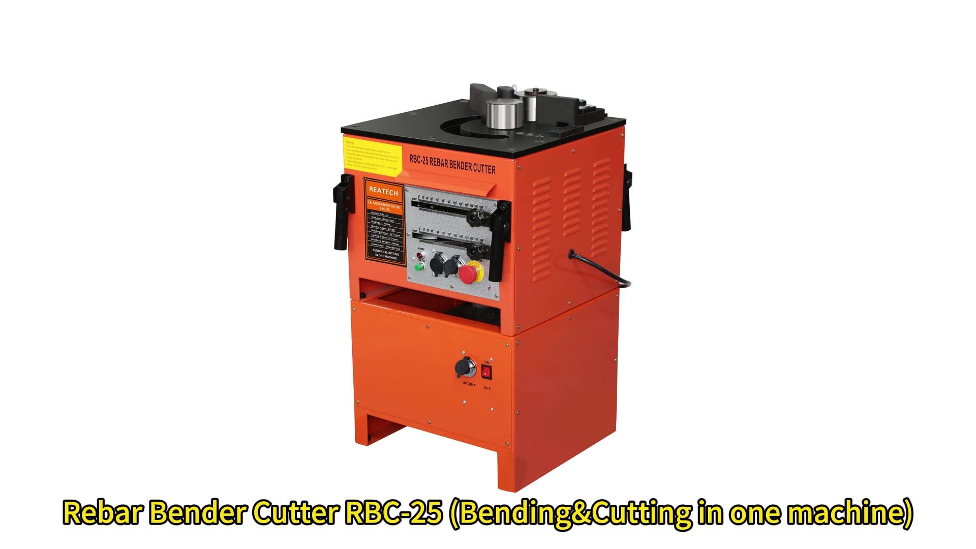 Ce Approved Electric Rebar Bending And Cutting Machine Rbc-25 - Buy ...