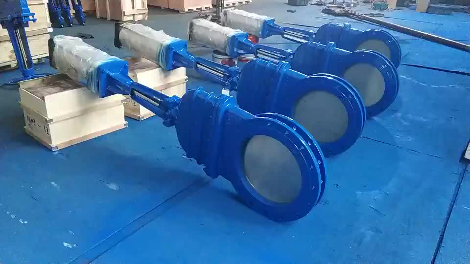 气动耐磨衬胶聚氨酯密封刀闸阀PZ673X-10C插板阀排渣阀闸板阀-阿里巴巴