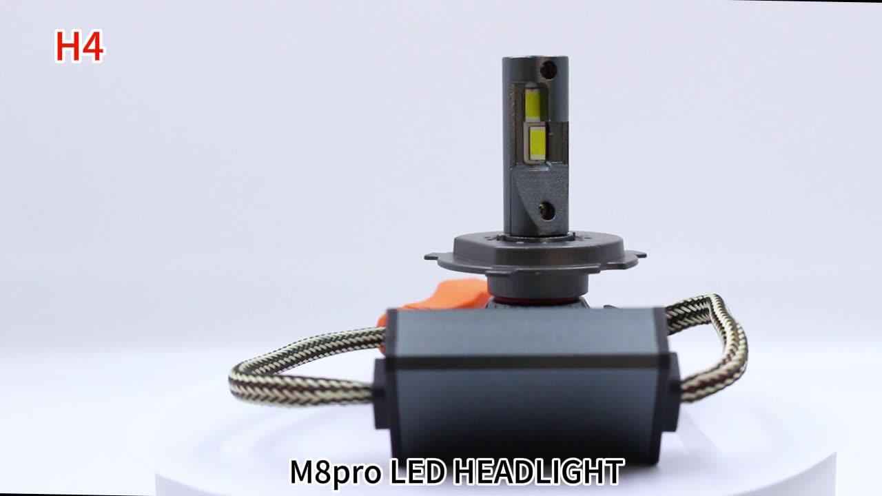 M8 Pro 20000lm 6500k Car Led Headlights H4 Led 9005 9006 Led Headlight - Buy M8 Pro Led ...