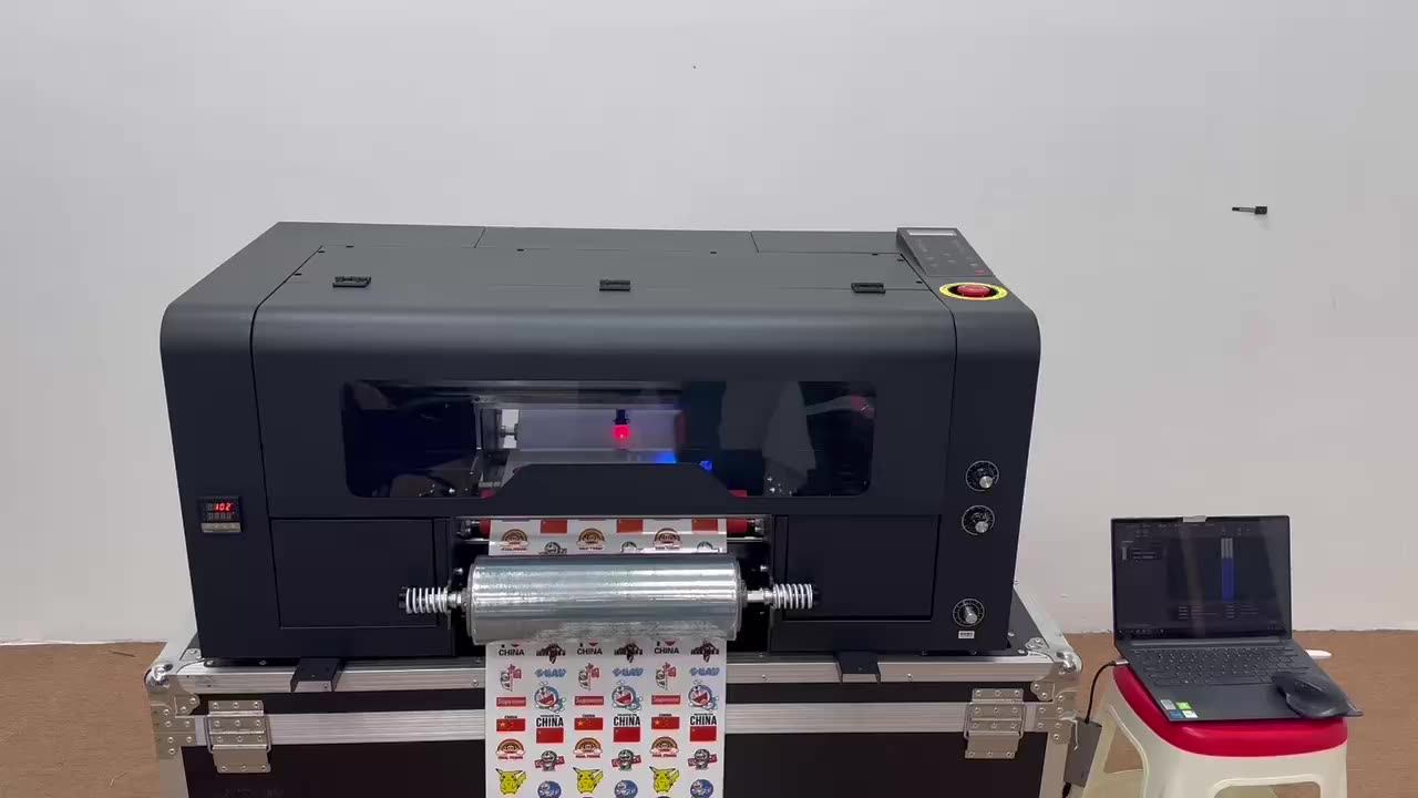 Uv Dtf Printer A3 Logo Sticker Label Printing Machine 2 Xp600 Head A B ...