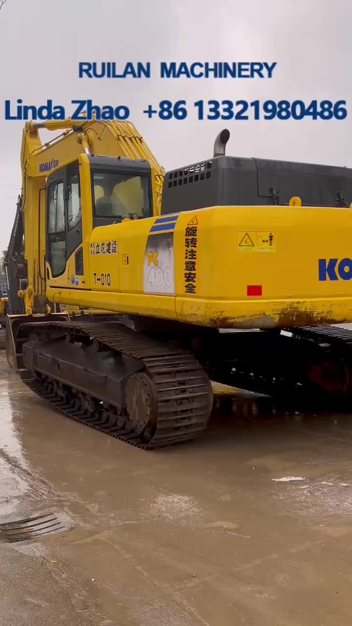 Used Original Japan Large Excavator Komatsu Pc400-8 Hydraulic Crawler ...