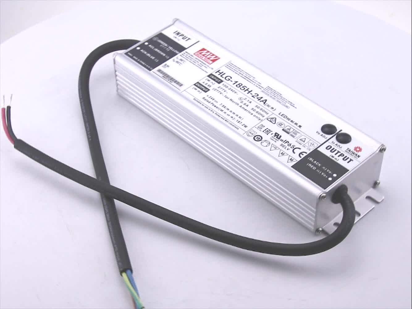 Meanwell 185w 24v Single Output Led Driver /24v Switching Power Supply ...