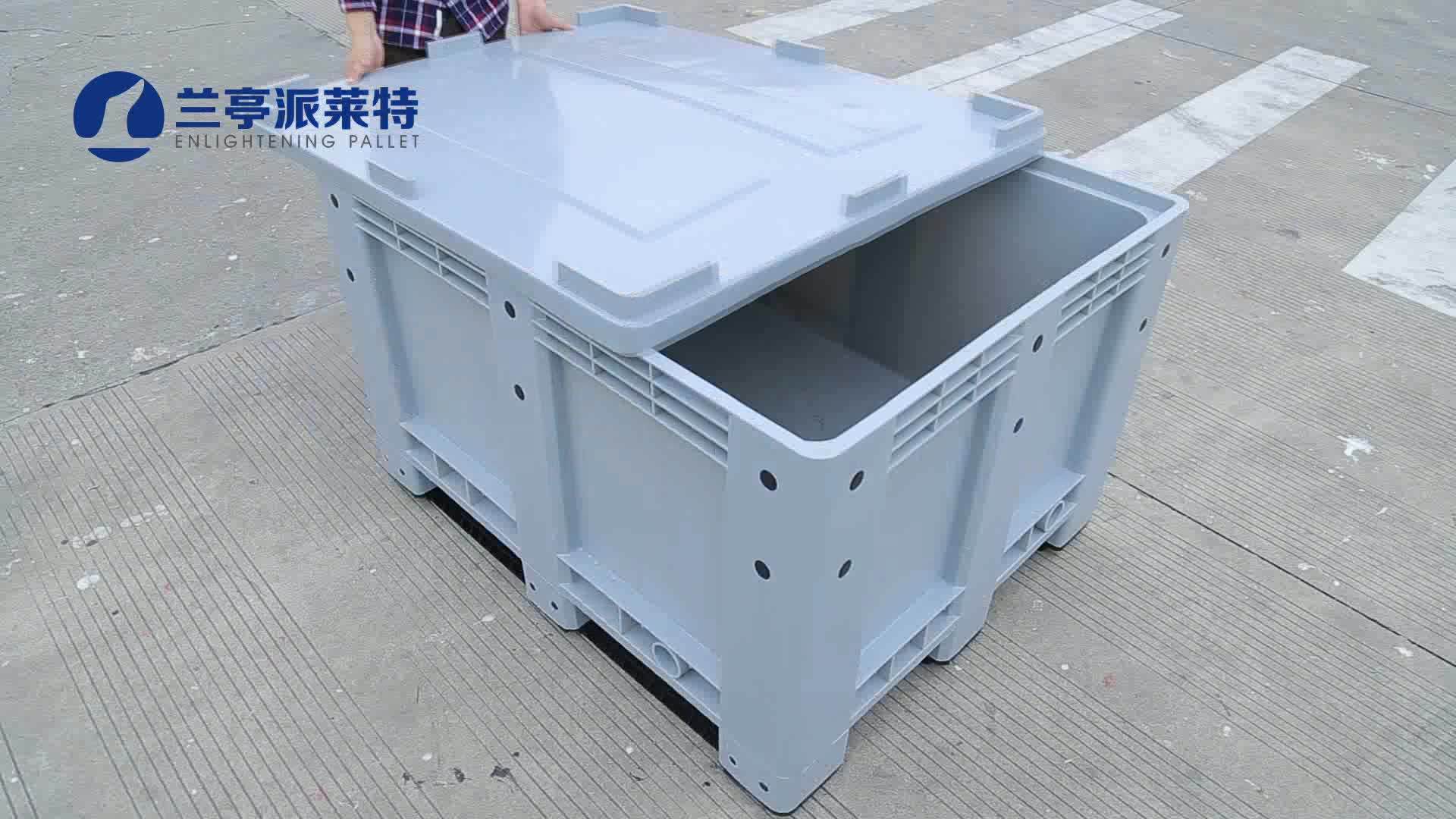 Pallet Container Mega Bin Heavy Duty Stackable Plastic Iso Plastic ...