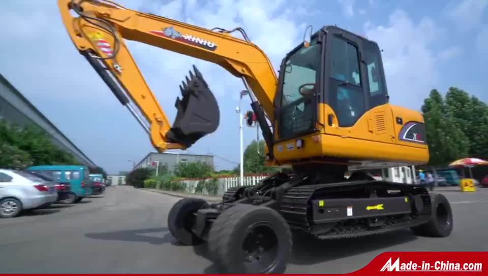 New China Excavator X9 Wheel Crawler Excavator 9 Ton Digger - Buy New ...