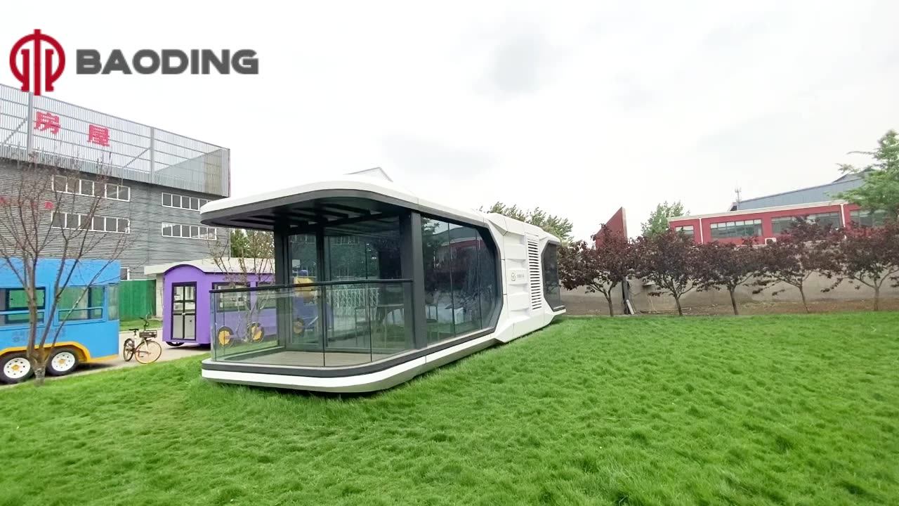 Luxury Portable Space Cargo Mobile Homes Sleeping Airship Pods Capsule ...