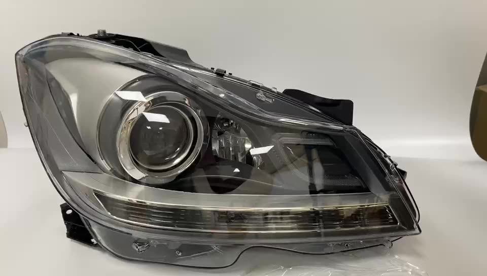 Bimmor Headlight For Mercedes Benz W204 Headlight Xenon C 180 C250 2012 ...