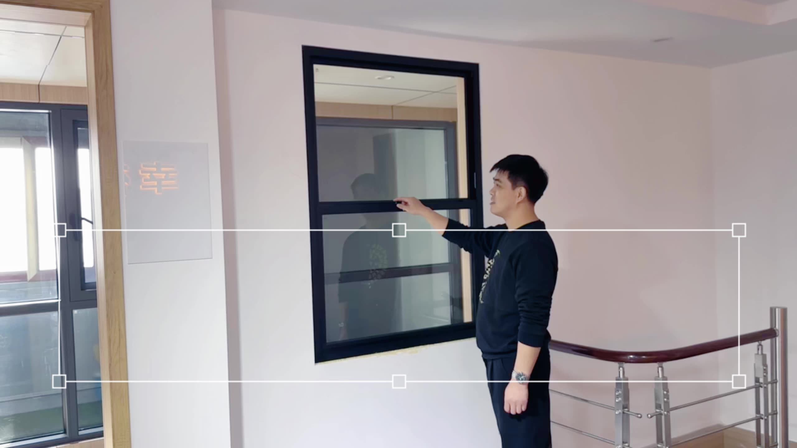 American Replacement Top Hung Sash Window Aluminum Exterior Vertical ...