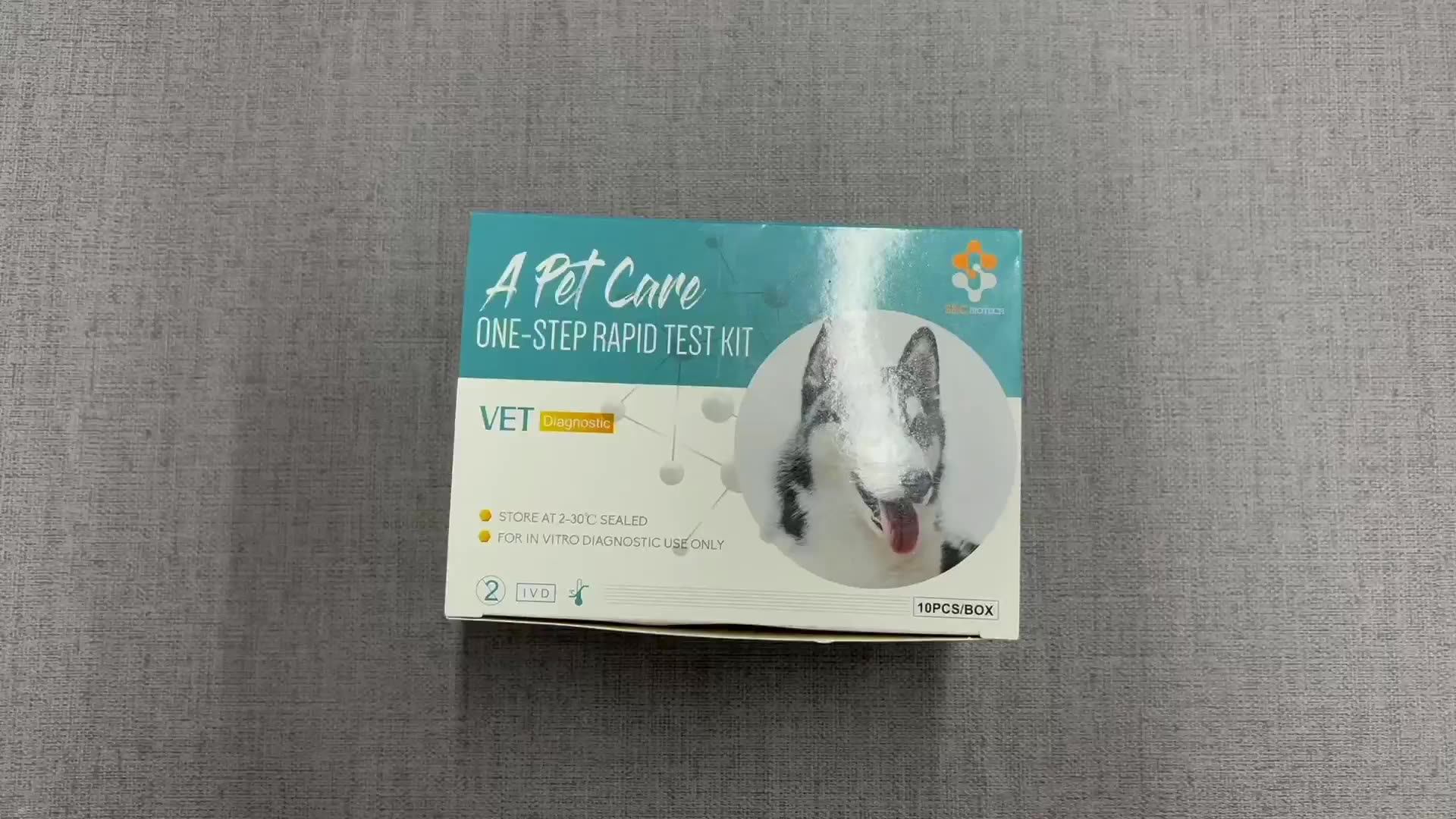 Canine Cdv Distemper Antigen Rapid Test Kits Vet Use - Buy Veterinary ...