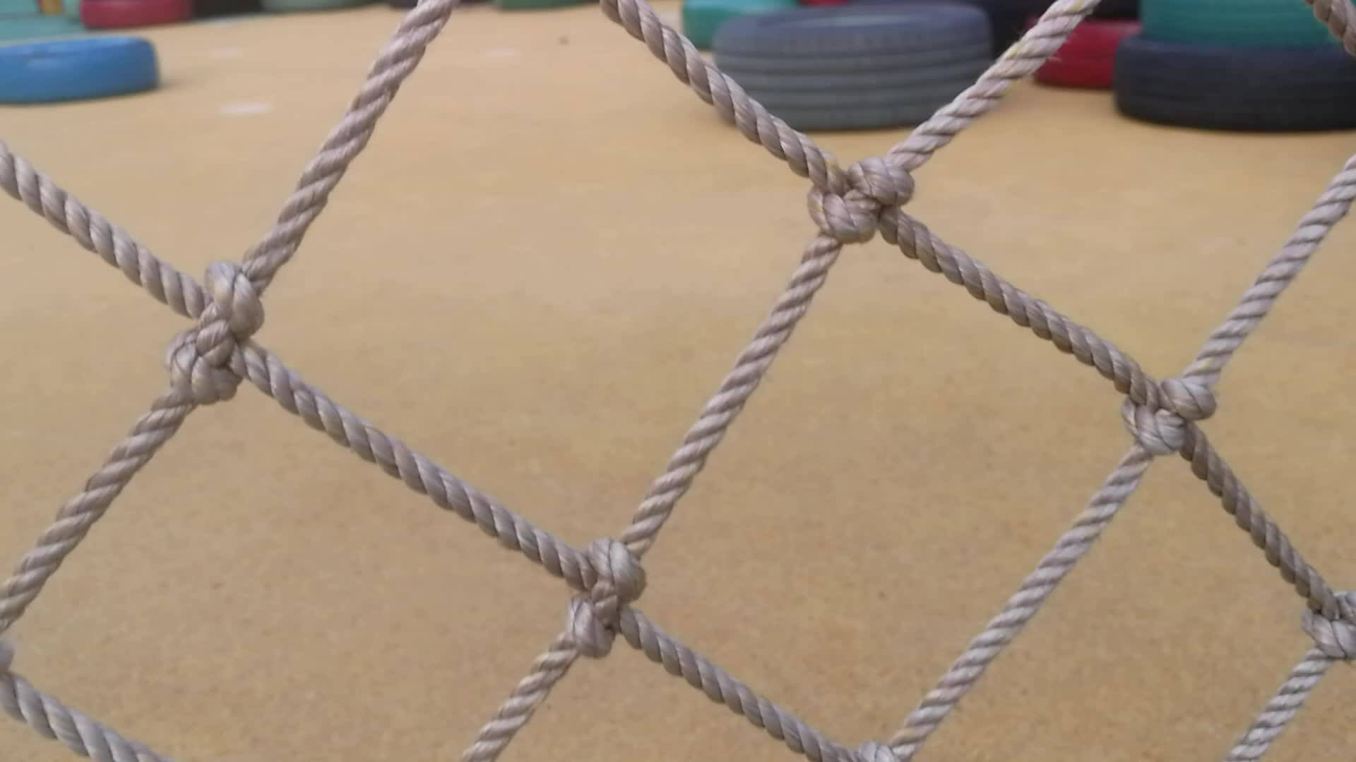 Good Quality Customized Jute Rope Net Hemp Nylon Net For Climbing Mesh ...