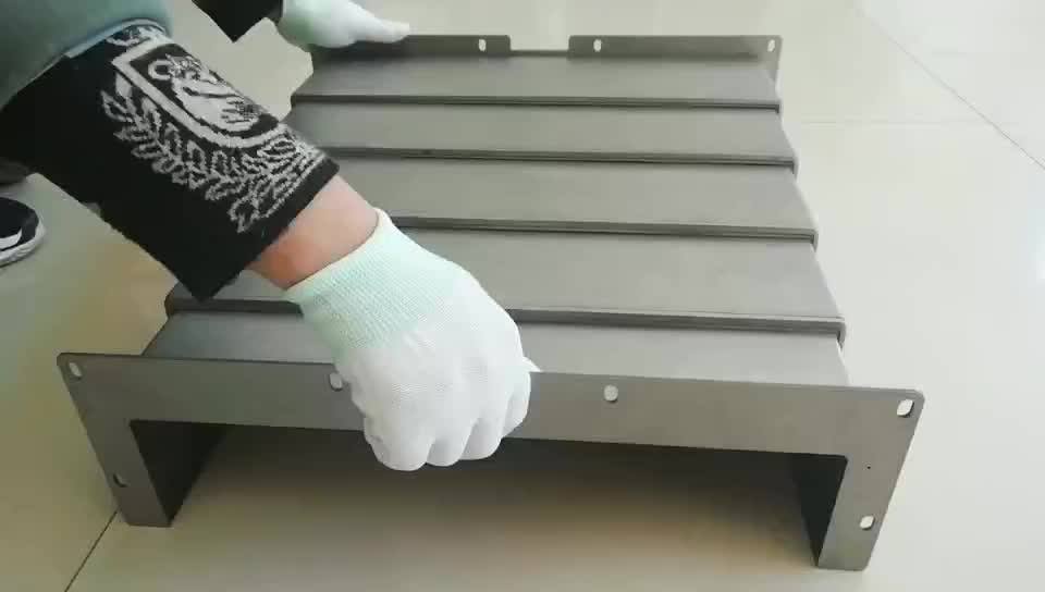 Stable Steel Telescopic Cover For Machining Centers Vertical Axis - Buy ...