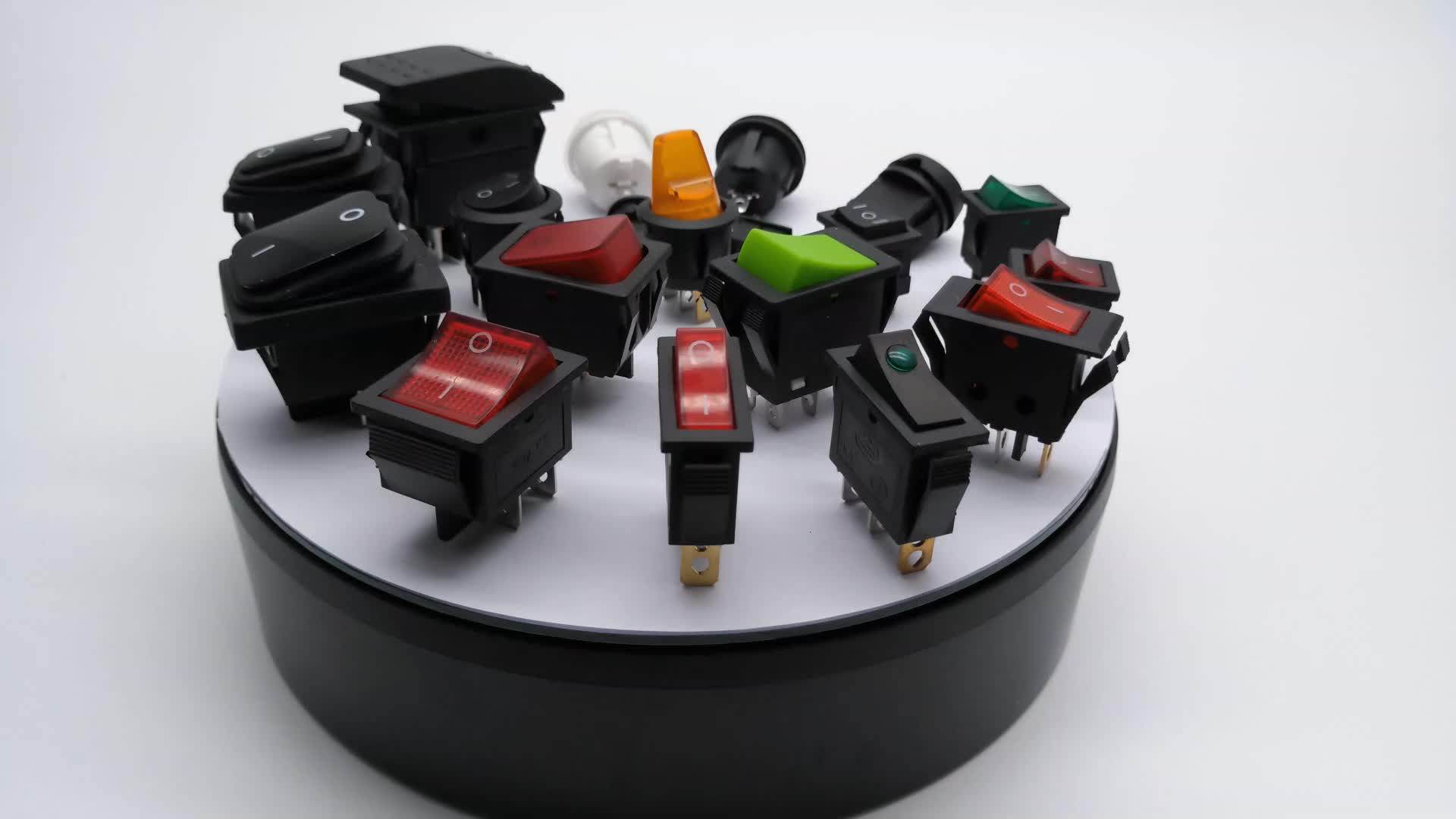 Haifei 16a 250vac T125 55 R11 12v 4 Pin On Rocker Switch Panel Marine ...