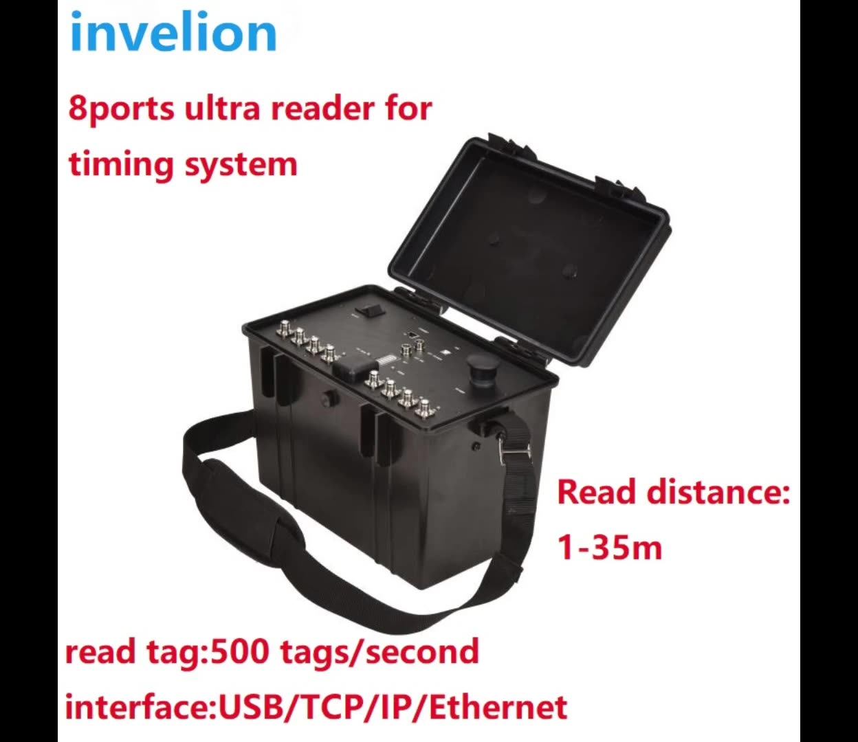 Chip Transponder Race Sports Timing Systems Usb Rj45 Uhf Rfid Reader 4 ...