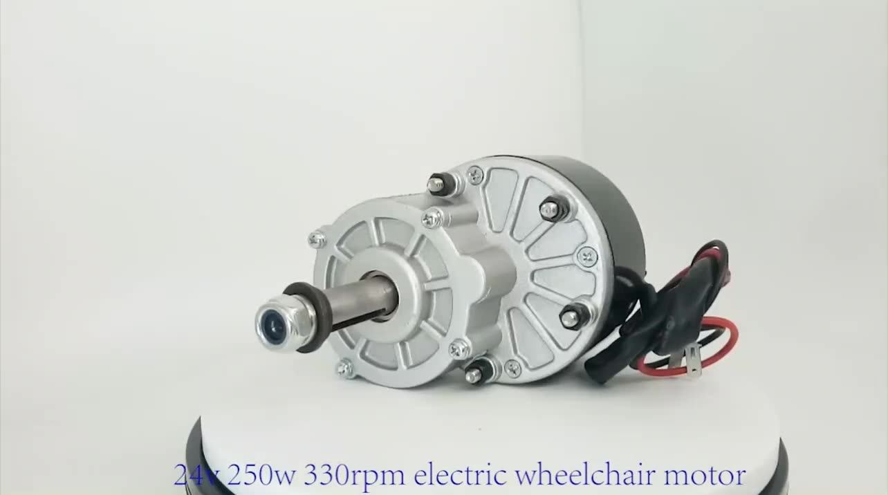 Brush Dc Geared Motor 24 Volt 250w My1016z For E-bike - Buy Dc Motor 24 ...