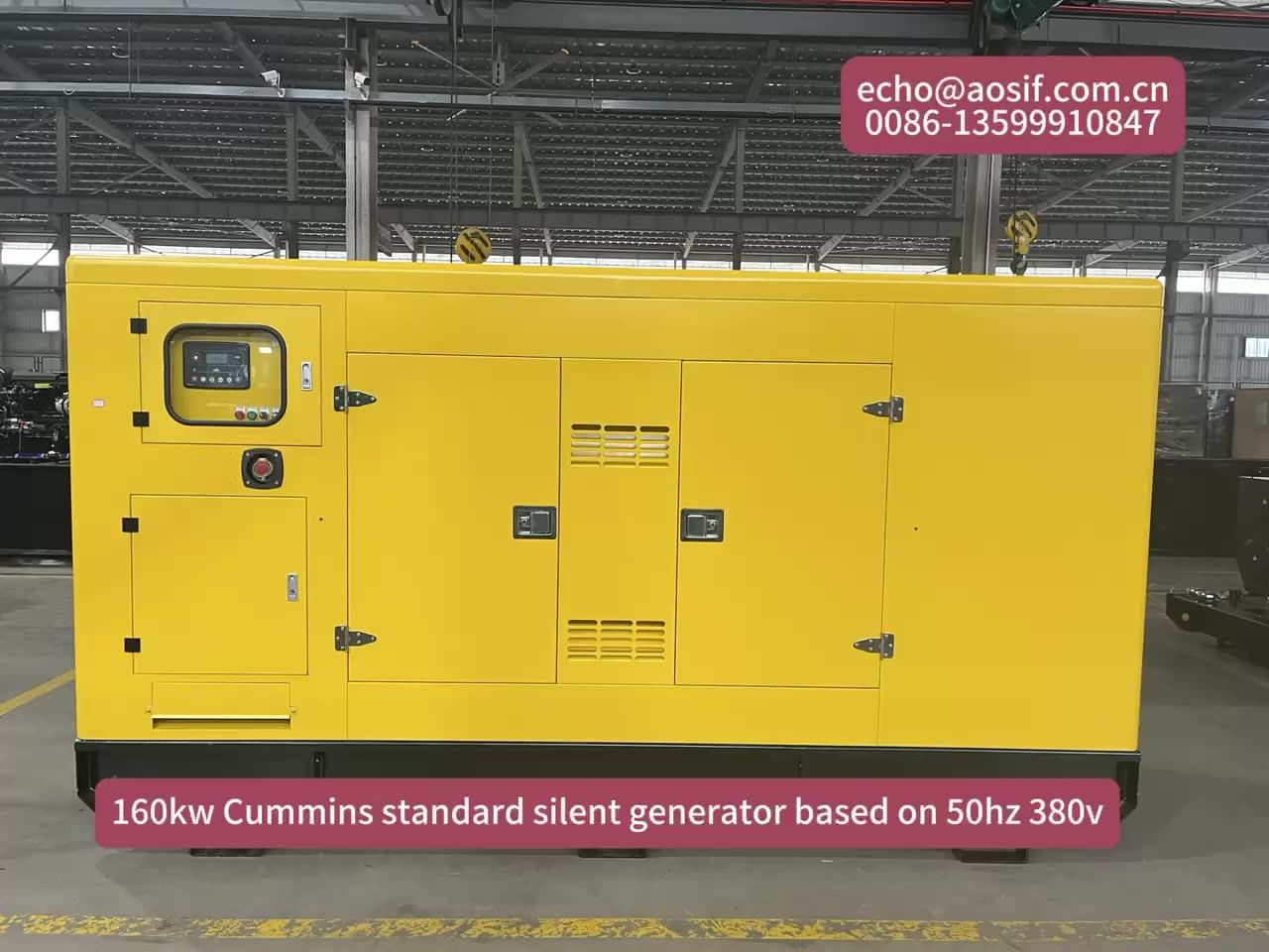 Aosif Power Generator Distributors Water Cool 100kw 100 Kw Generator ...