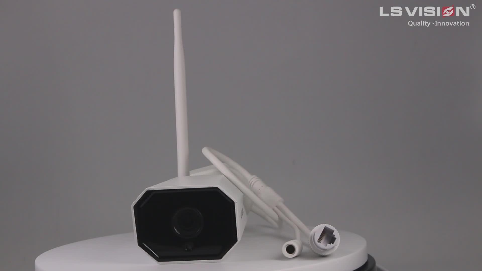 Lsvision Rohs 2.4g Rj45 2 Mp Ip 4 Channels Security Recordable Camera ...