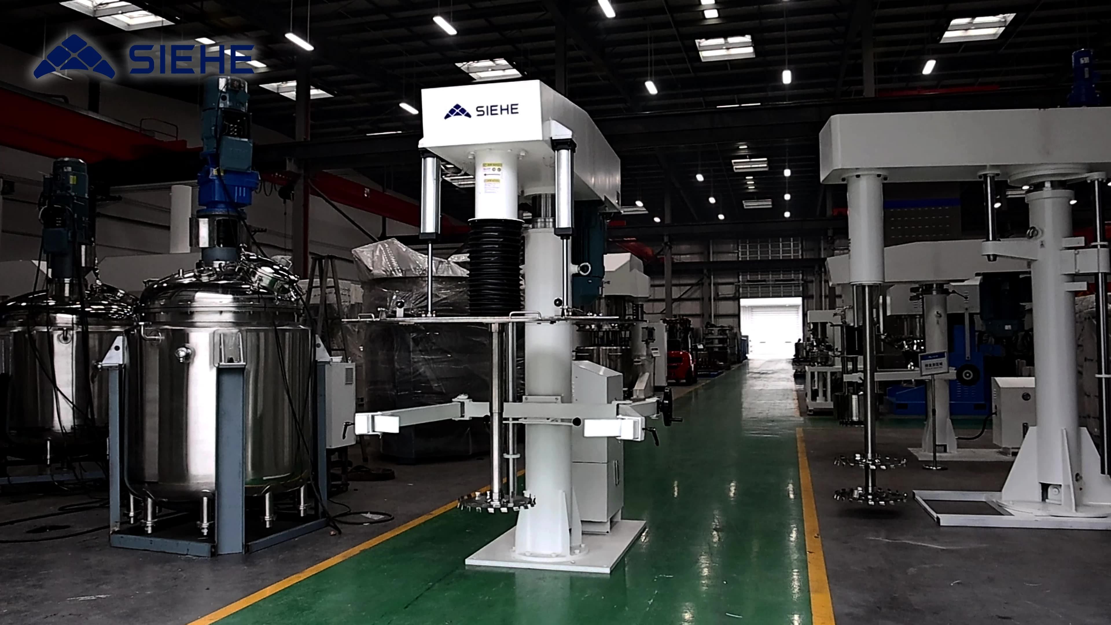 Paint Mixing Machine/1000kg Industrial Pigment Mixer Hydraulic Lifting ...