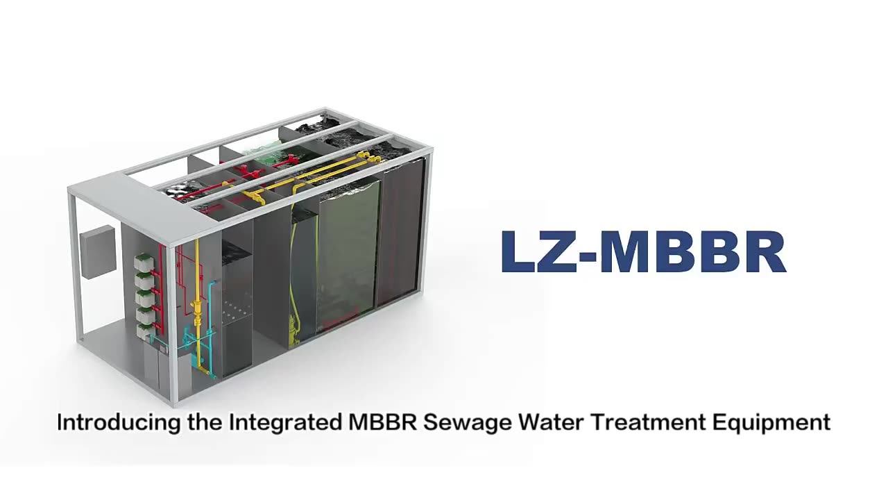 Containerized Sewage Water Treatment Plant Recycling System For ...