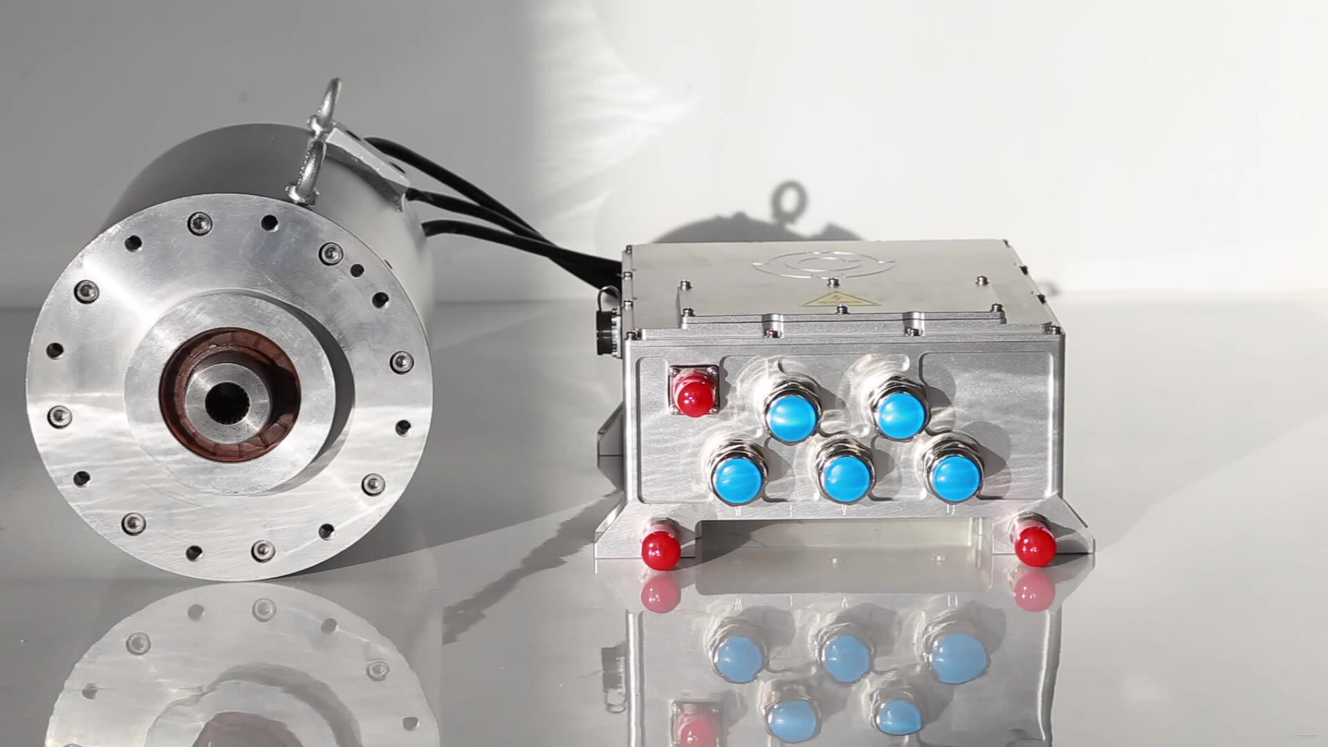 30kw / 60kw Pmsm Motor And Controller For Truck - Buy 60kw Motor For Ev ...