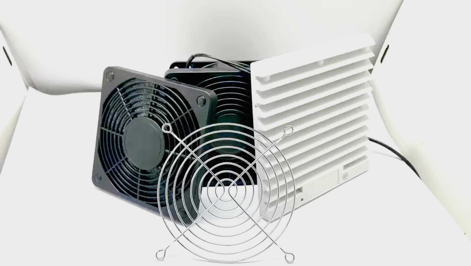 120mm Metal Fan Grill Cover Radiating Protective Cover Net Filter Guard ...