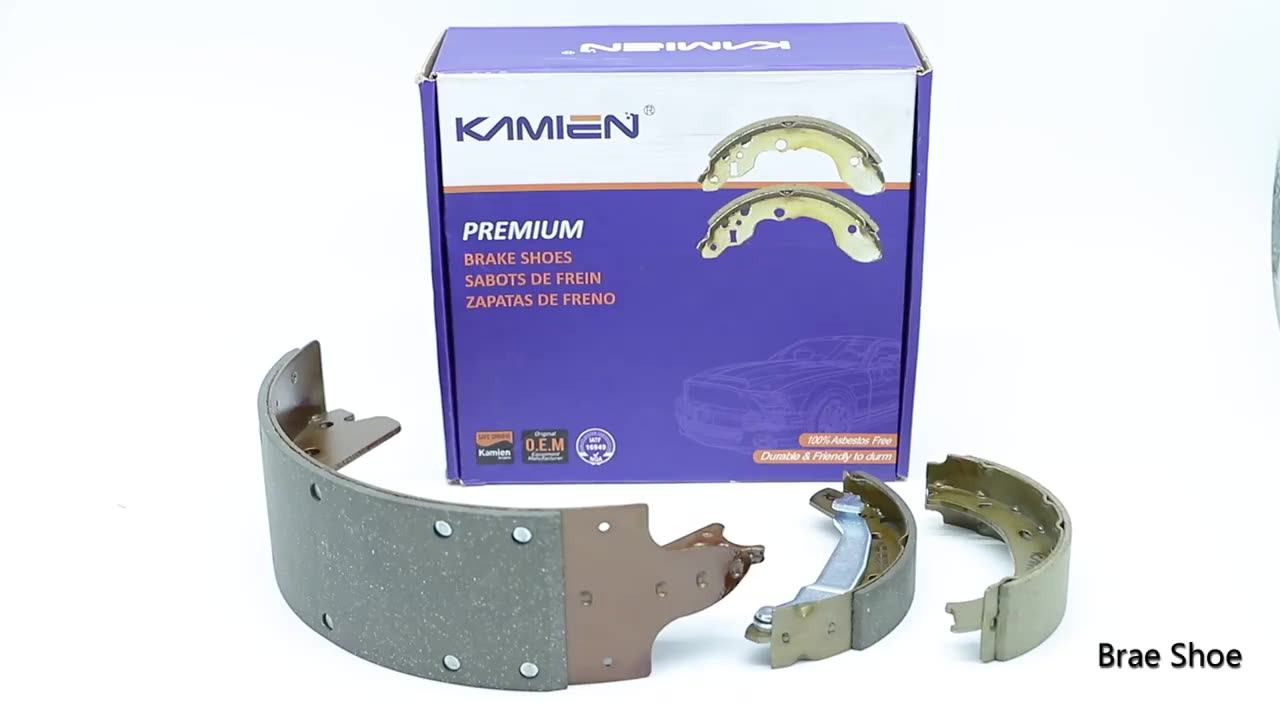 Genuine Quality Cast Iron Brake Shoe Lining For Trailer Truck 4709 4707 ...