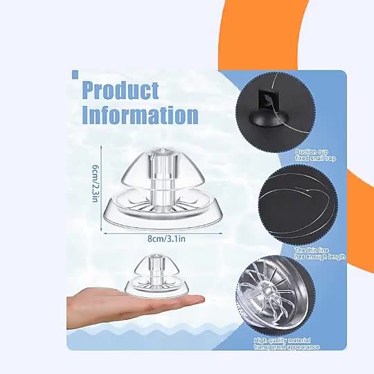 Snail Catcher Aquarium Snail Trap Plants Planaria Pest Catch Box For ...