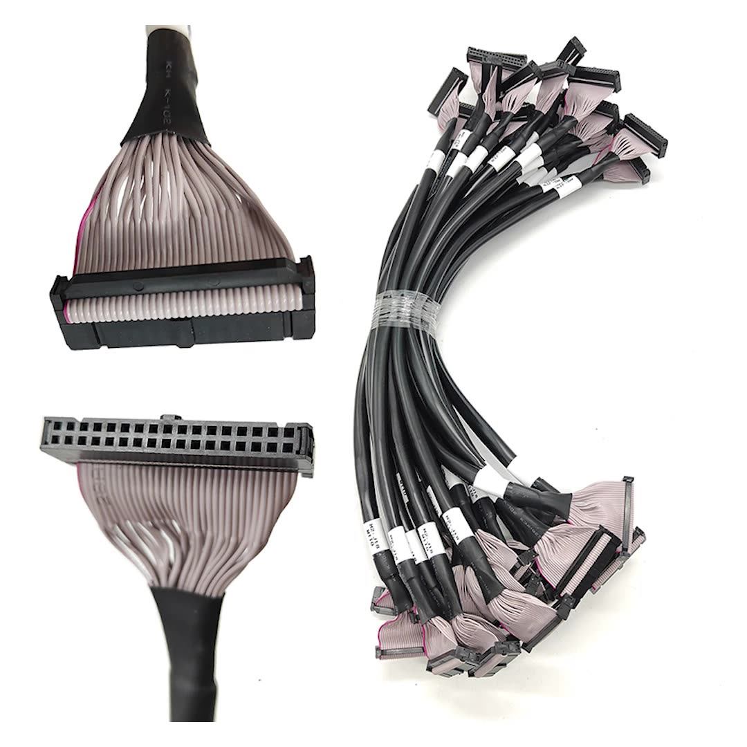 4 10 12 16 20 22 24 26 28 30 40 Pin 2.54 Mm Pitch Connector Awm 2651 ...