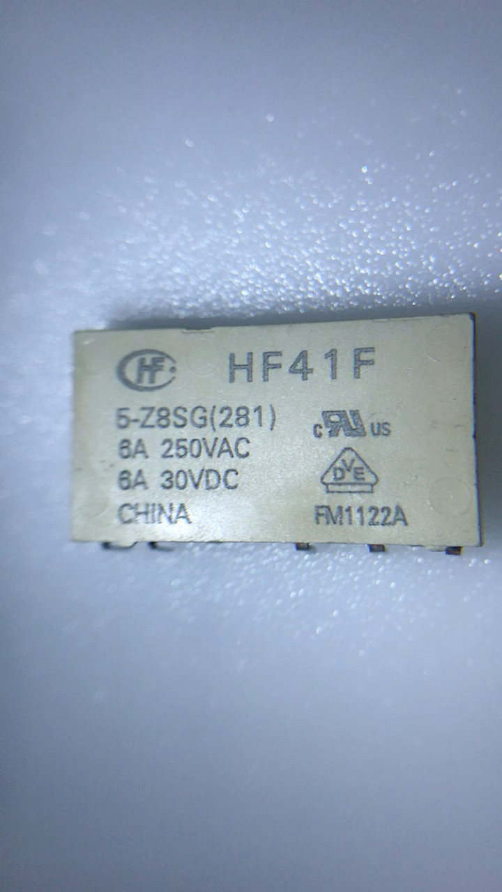 Power Relay Distributor Hongfa Hf41f-5-z8sg 5v 6a Hf41f - Buy Relay ...