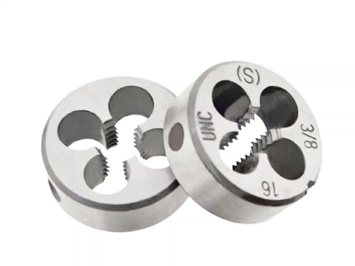Round Circular Thread Screw Dies 2# 4# 5# 6# 8# 10# 12# 9/64 1/8 3/16 9 ...